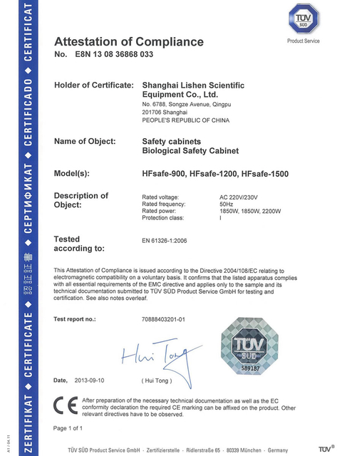 Certification - Heal Force Group